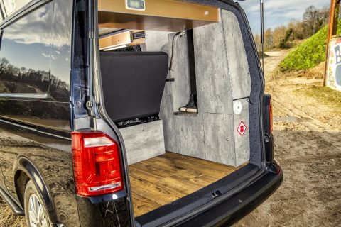 VW T6 LWB custom 8Ball Camper Van | 8 Ball Camper Conversions